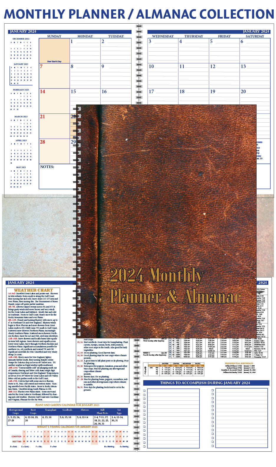 Almanac Calendars and Monthly Planners – patriotsourcecalendar
